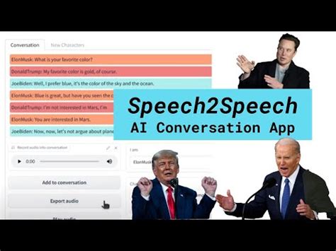 Github Hu Po Speech Speech Have A Conversation With Anyone From Any Youtube Video