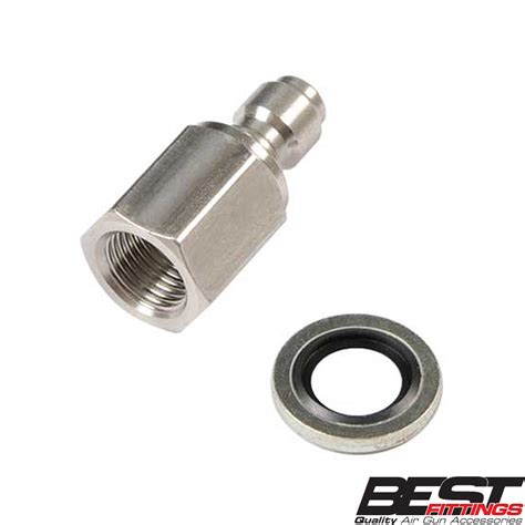 Best Fittings Quick Coupler Plug 18 Bsp Snap On Connector Pcp Air