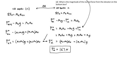 Elevators And Boxes Again Part D Osu Introductory Physics Oregon