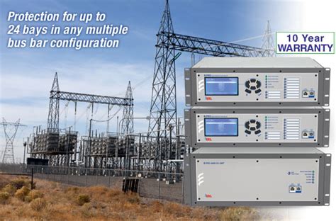 Erlphase B Pro 4000 Multi Busbar Protection Scheme System Supports Up