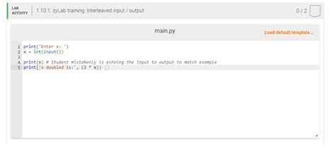 Solved Main PyLoad Default Template Print Enter X Chegg