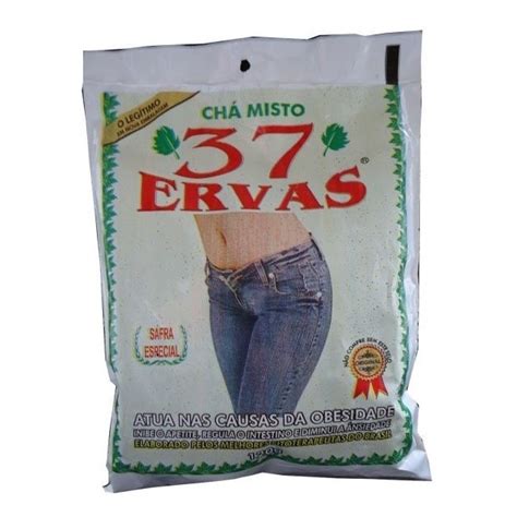 Kit Com 3 Unidades Chá Misto 37 Ervas 120g Termogênico Natural