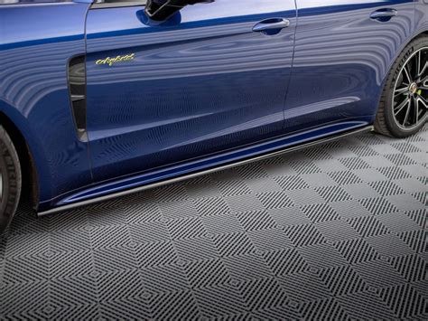 Side Skirts Diffusers Porsche Panamera E Hybrid 971 Facelift Maxton