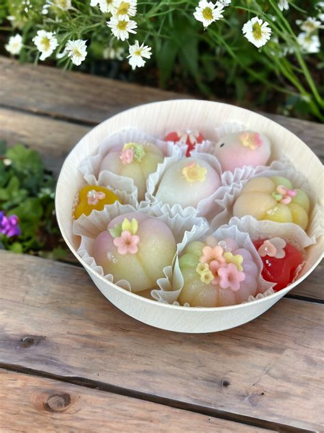 문토 모임 🕊️화과자 만들기 13차 봄꽃 모찌🕊️