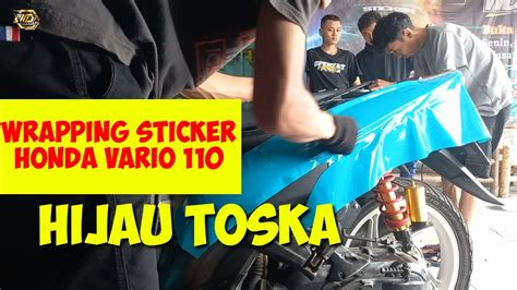 HONDA VARIO 110 PASANG SKOTLET MOTOR HIJAU TOSCA YouTube