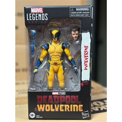 【超萌行銷】 我是現貨 孩之寶 Marvel 漫威 傳奇系列 6吋 金鋼狼《死侍與金鋼狼》 蝦皮購物