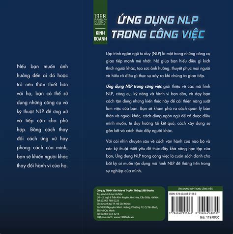 Sách Ứng Dụng NLP Trong Công Việc FAHASA