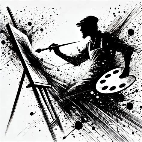 コーヒーブレイクの漫画家｜イラスト・フリー素材なら「シンテリ」