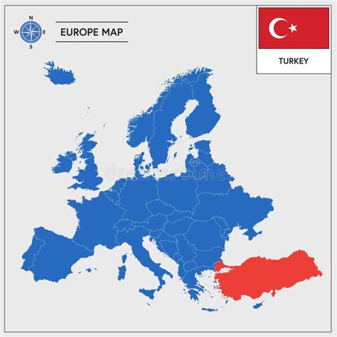 Turkey Europe Map