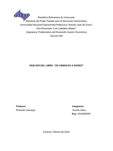 Analisis De Problematica Pdf Capitalismo Sociedad