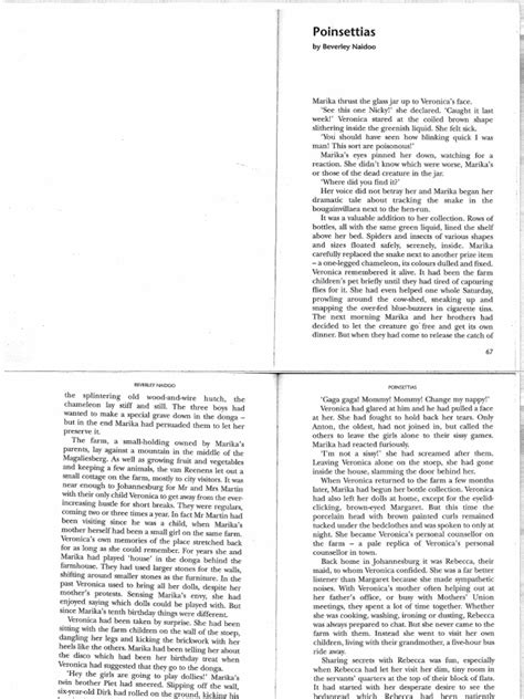 Poinsettias Pdf