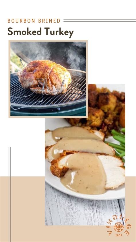 Bourbon Brined Smoked Turkey Recipe