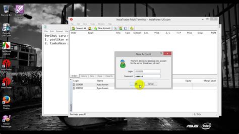 Cara Mudah Dan Cepat Trading Forex Menggunakan Mt4 Multiterminal Youtube