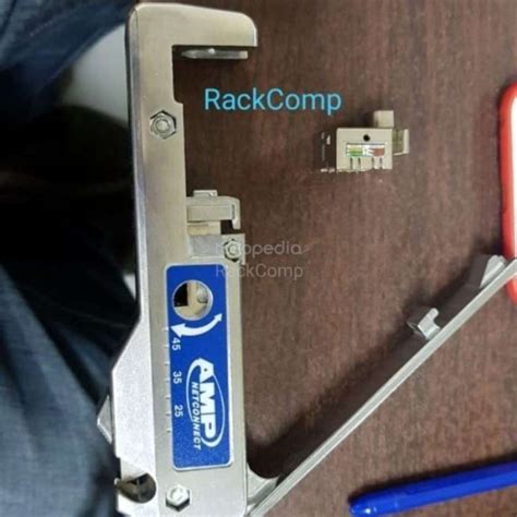 Promo Amp Commscope Sl Tool Cat 6a Kit Metal Modular Crimping Tool Cat 6a Diskon 23 Di Seller