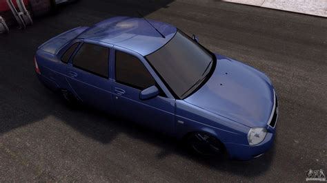Lada Priora [blue Variant] для Gta 4