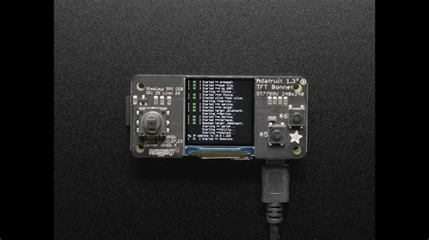 Adafruit 13inch Color Tft Bonnet For Raspberry Pi 240x240 Tft