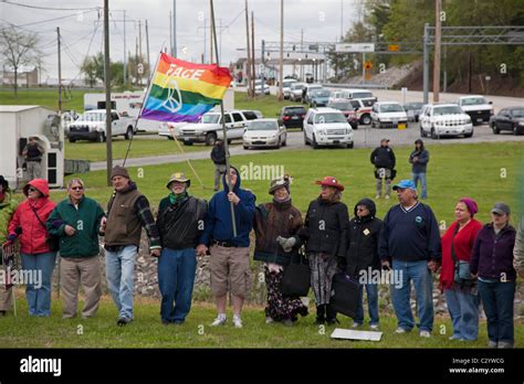 Peace Activists Protest Nuclear Weapons Production At Oak Ridge Weapons