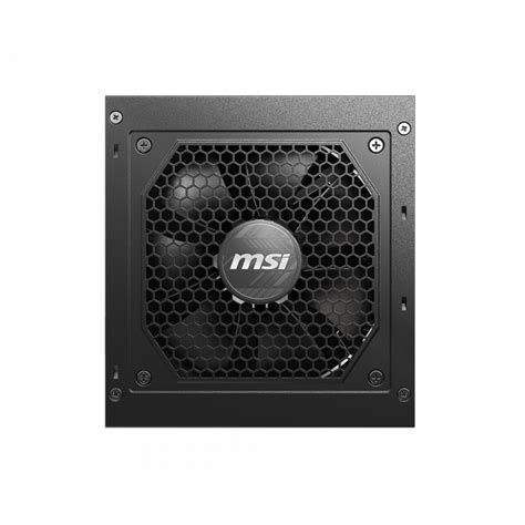 Msi Mag A850gl Pcie5 850w 80 Plus Gold Modular Psu