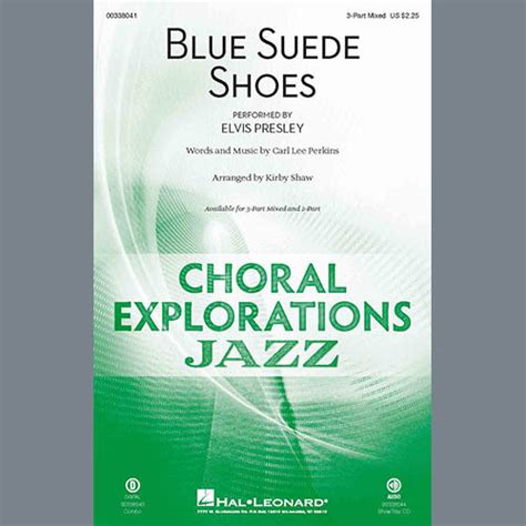 Blue Suede Shoes Arr Kirby Shaw Bb Tenor Saxophone Sheet Music