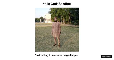 React Codesandbox