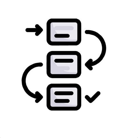 A Diagram Of A Process With Arrows Pointing To Different Steps 51847461 Vector Art At Vecteezy