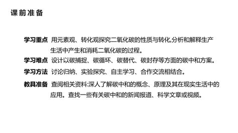 跨学科实践活动5 基于碳中和理念设计低碳行动方案课件 共14张ppt 人教版（2024）化学九年级上册 21世纪教育网 二一教育