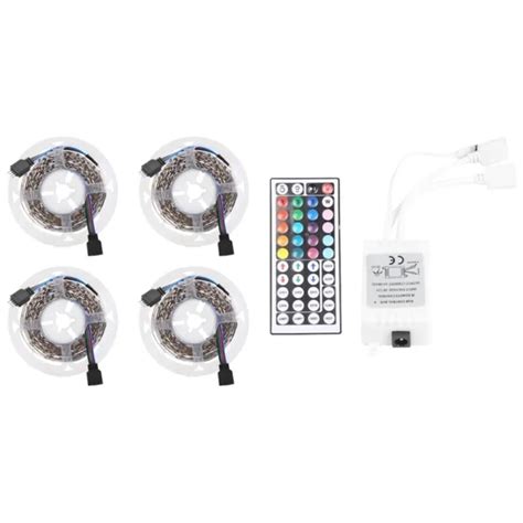 BANDE LUMINEUSE LED Flexible M RVB LEDs avec TéLéCommande à T EUR