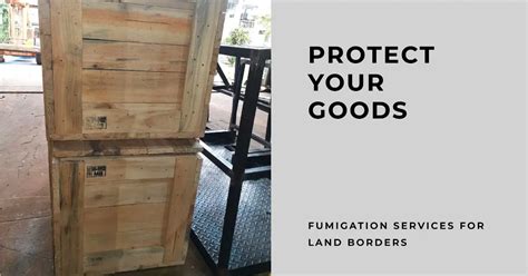 Wooden Box Fumigation For Land Borders Country