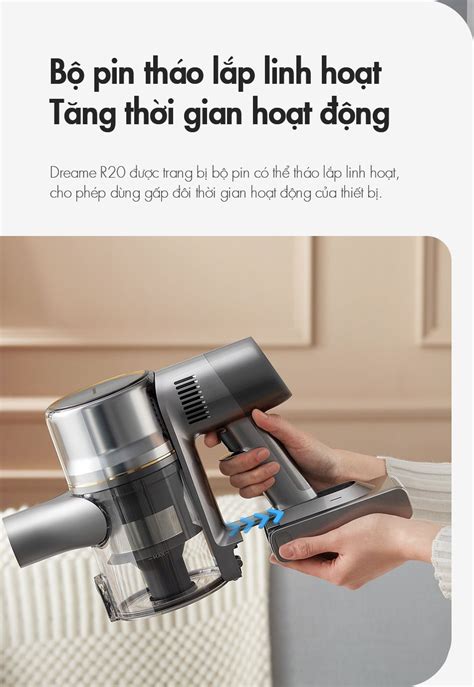 Dreame R20 Cordless Vacuum Cleaner – DreameTech