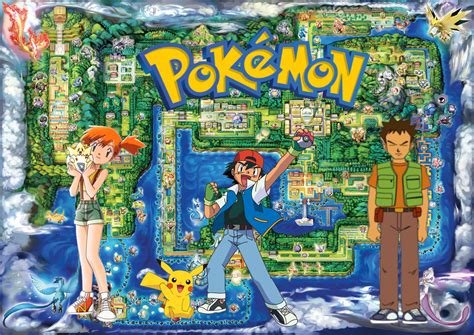 Pokemon Kanto Region Poster By Stuanimeart On Deviantart