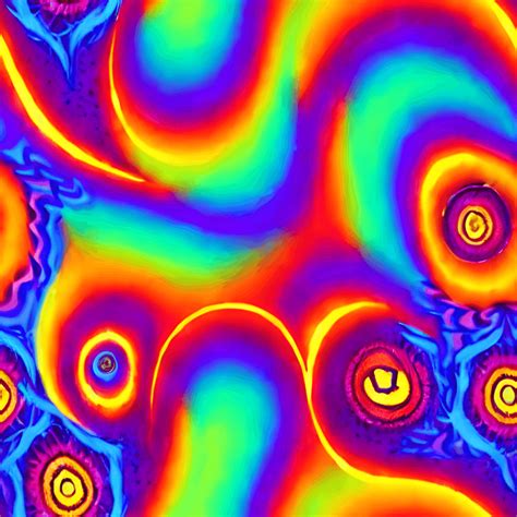 Psychedelic Love Graphic · Creative Fabrica