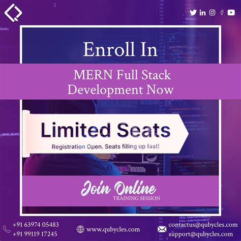 Learn Mern Full Stack Development With Qubycles Qubycles Posted On