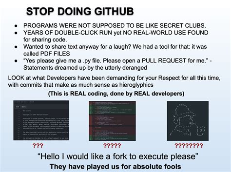 Stopdoinggithub ·