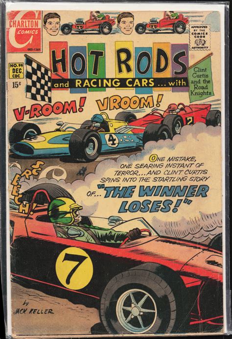 Hot Rods And Racing Cars 99 1969 Comic Books Silver Age