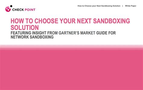 How To Choose Your Next Sand Boxing Solution Martech Quest