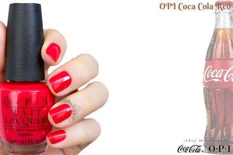 Opi Coca Cola Swatches Sihayas World