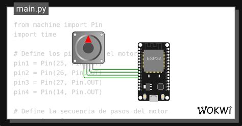 Motorpasopasolad1 Wokwi Esp32 Stm32 Arduino Simulator