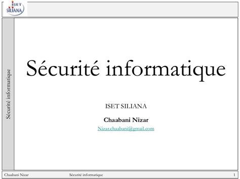 Pdf Cours De S Curit Informatique Cryptographie En Pdf Pdf