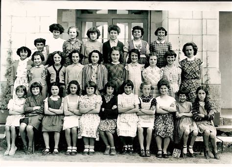 Photo De Classe Cm1 De 1954 école Des Filles Copains Davant