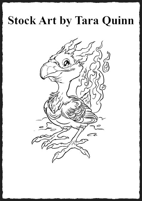 Phoenix Rpg Stock Art By Tara Quinn Birdenuf Books And Games