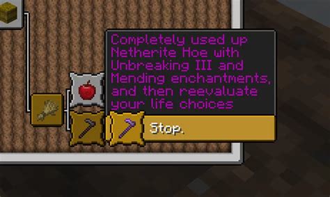 Serious Dedication Minecraft Data Pack