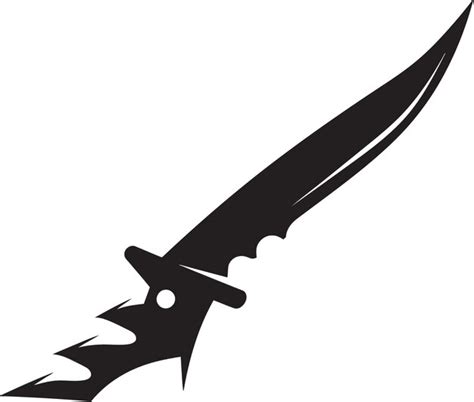 Ink Infiltrator Contemporary Combat Knife Element Shadow Sabre Chic