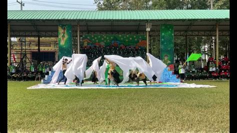 การแสดงกองเชียร์และเชียร์หลีดเดอร์ ของสีเขียว โรงเรียนเทพมงคลรังษี นนทรีเกมส์ ประจำปีการศึกษา