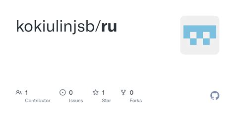 Github Kokiulinjsb Ru