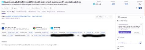 Incorrect Event Preview Shown When Filtering By Environment · Issue
