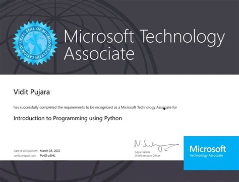 Microsoft Pythonprogramming Vidit P