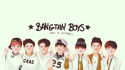 Bts Fan Art Desktop Wallpapers Top Free Bts Fan Art Desktop