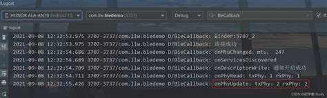 Android 低功耗蓝牙开发（数据交互）蓝牙中的onphyupdate和onphyread Csdn博客