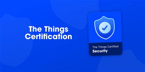 The Things Certified Security Security Is Key Management