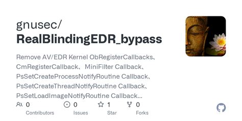 Github Gnusecrealblindingedrbypass Remove Avedr Kernel Obregistercallbacks